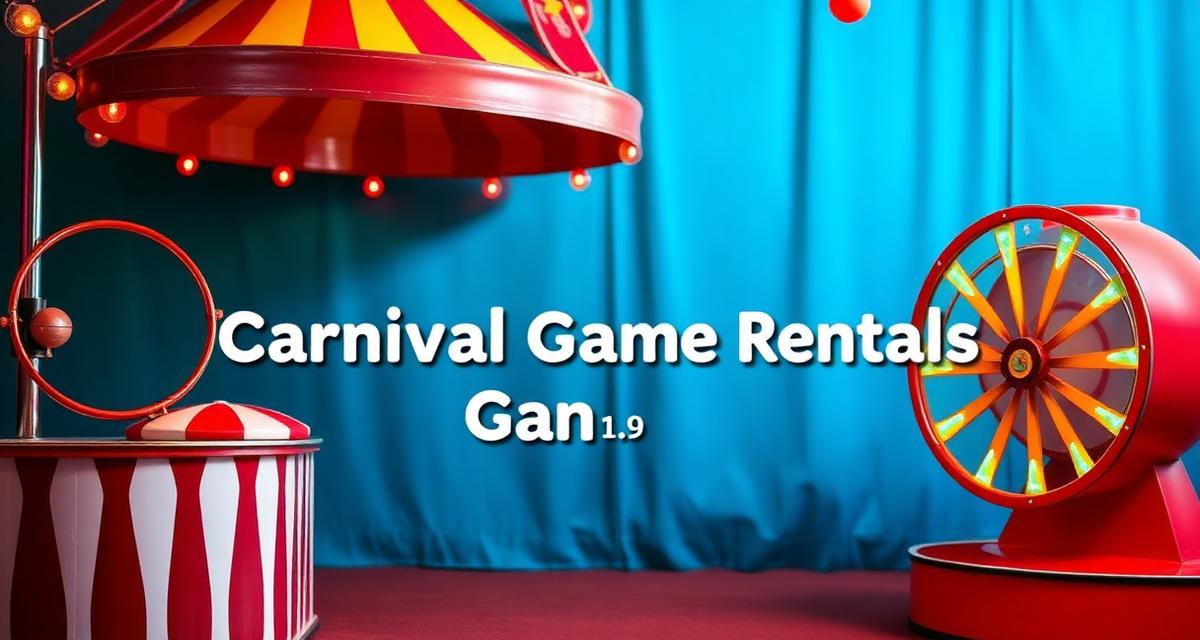 Carnival Game Rentals Shreveport LA | Fun Games for Any Event